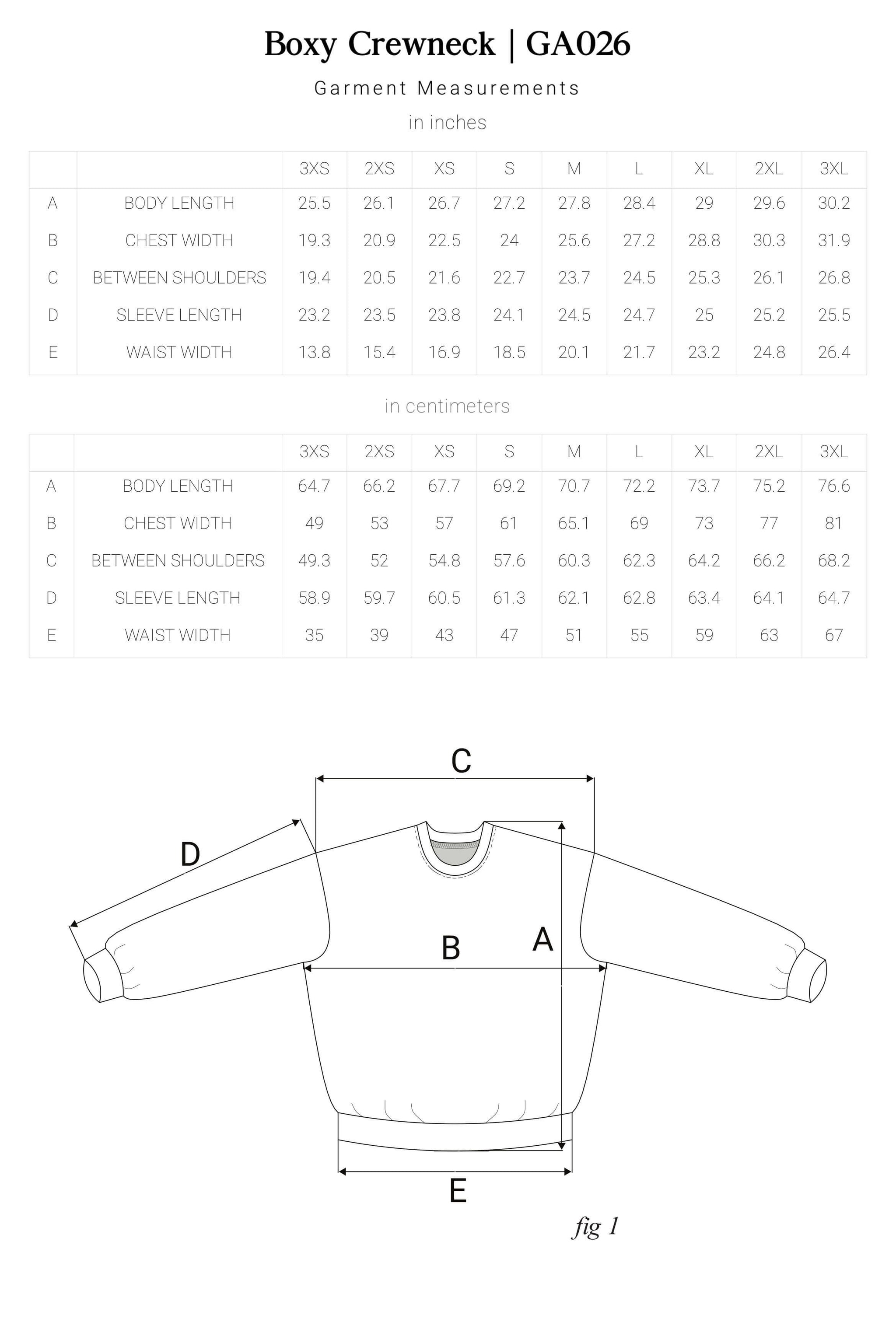 Boxy Crewneck Pattern - Sewing Pattern and Instructions