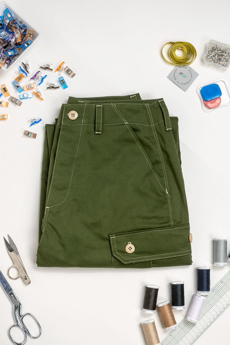 Cargo Pants DIY - How to Sew Cargo Pants for Beginners