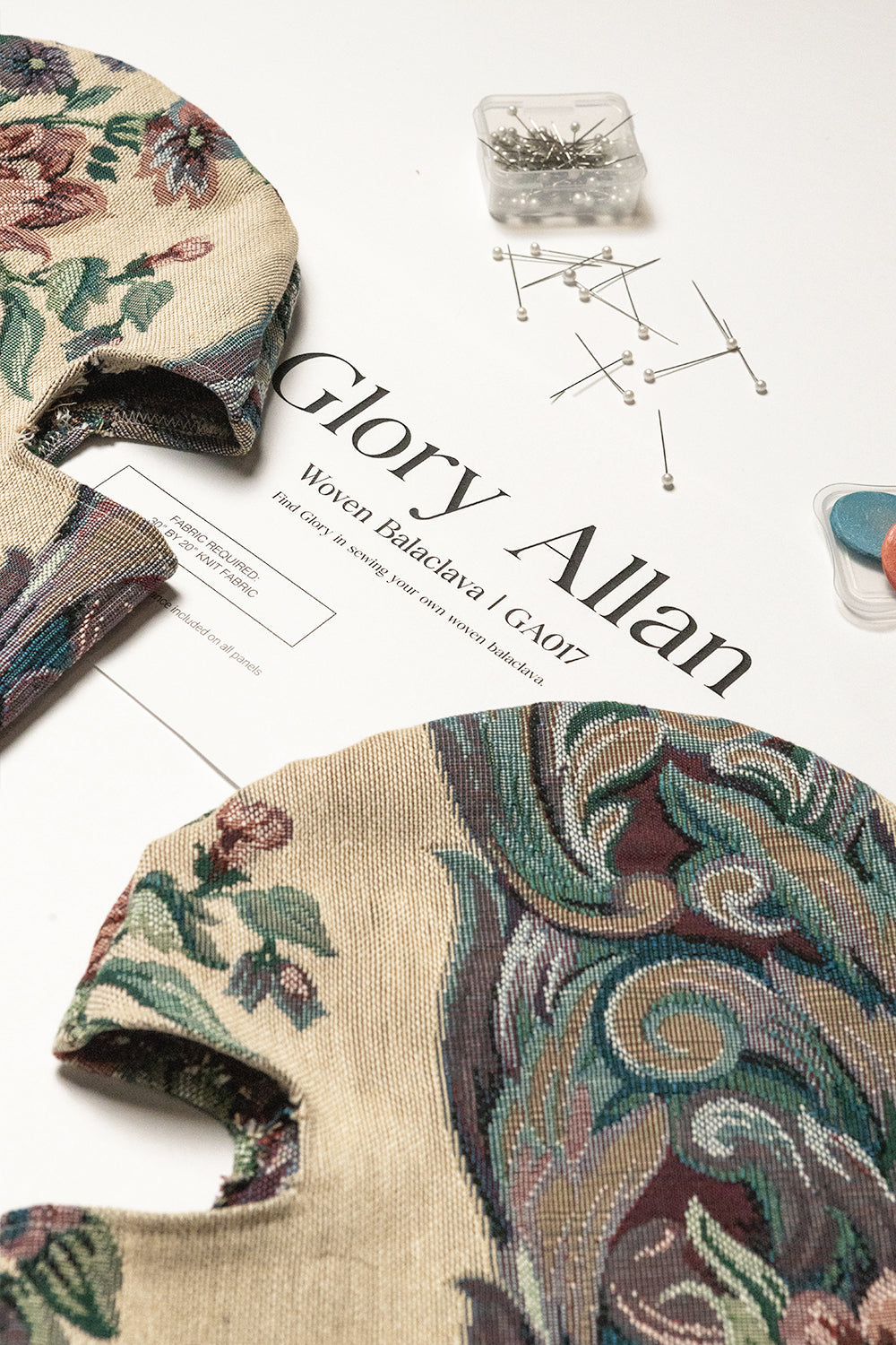 Woven Balaclava DIY - free digital sewing pattern and more